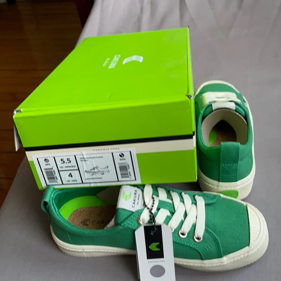 Cariuma | Shoes | Oca Low Cariuma Green Canvas Sneakers | Poshmark